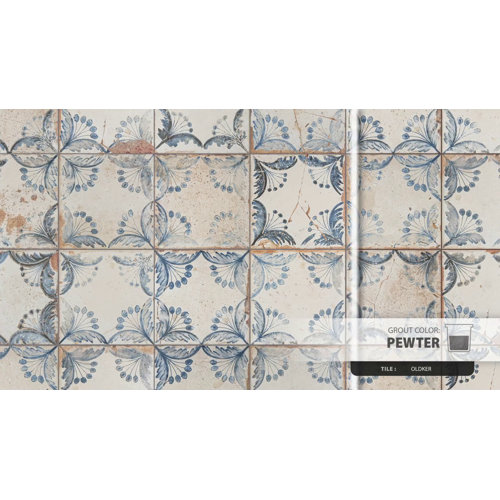 Merola Tile Carreau De Céramique 13 Po X 13 Po Artisan Oldker Et